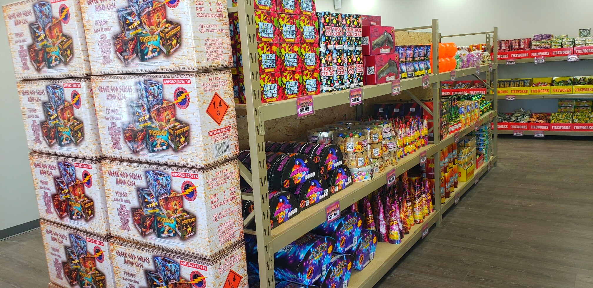 Wild Willy's Fireworks - Council Bluffs, IA Indoor Fireworks Superstor ...